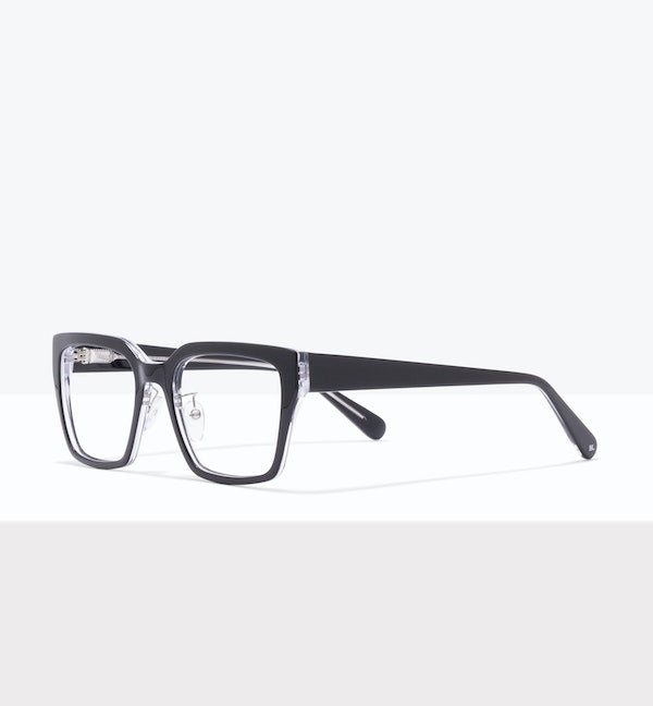 Biz Black Clear – Prescription Eyeglasses by BonLook