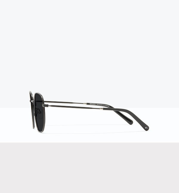 Lumi Gunmetal Cobalt – Prescription Sunglasses by BonLook