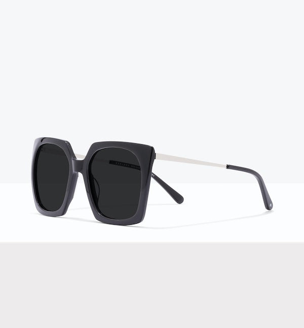 Spritz Black – Prescription Sunglasses by BonLook